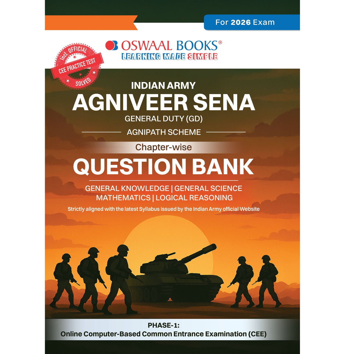 Oswaal Indian Army | Agniveer Sena General Duty (GD) | Agnipath Scheme | Chapter-wise Question ...