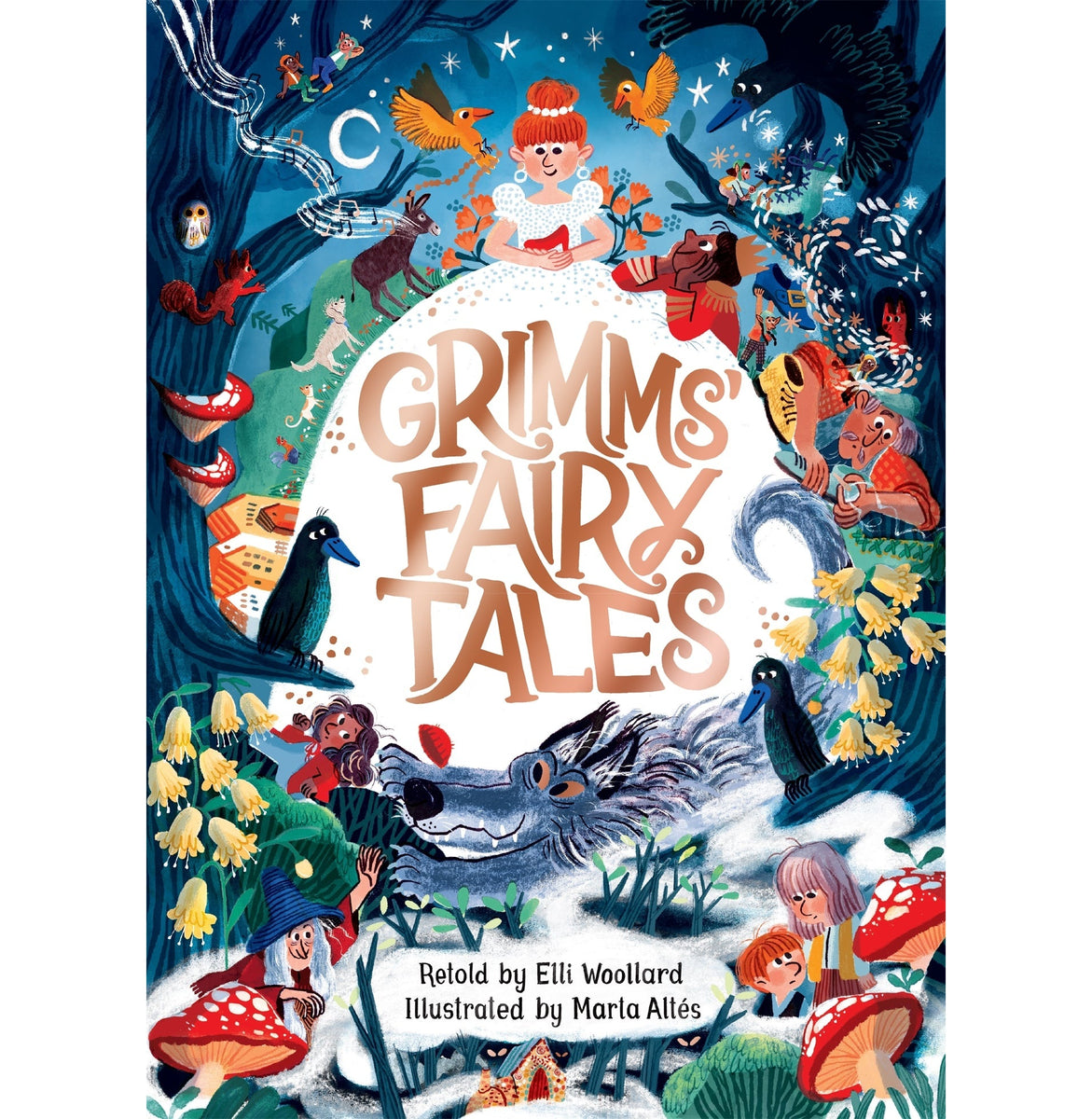 Grimms' Fairy Tales, Retold by Elli Woollard, Illustrated by Marta ...