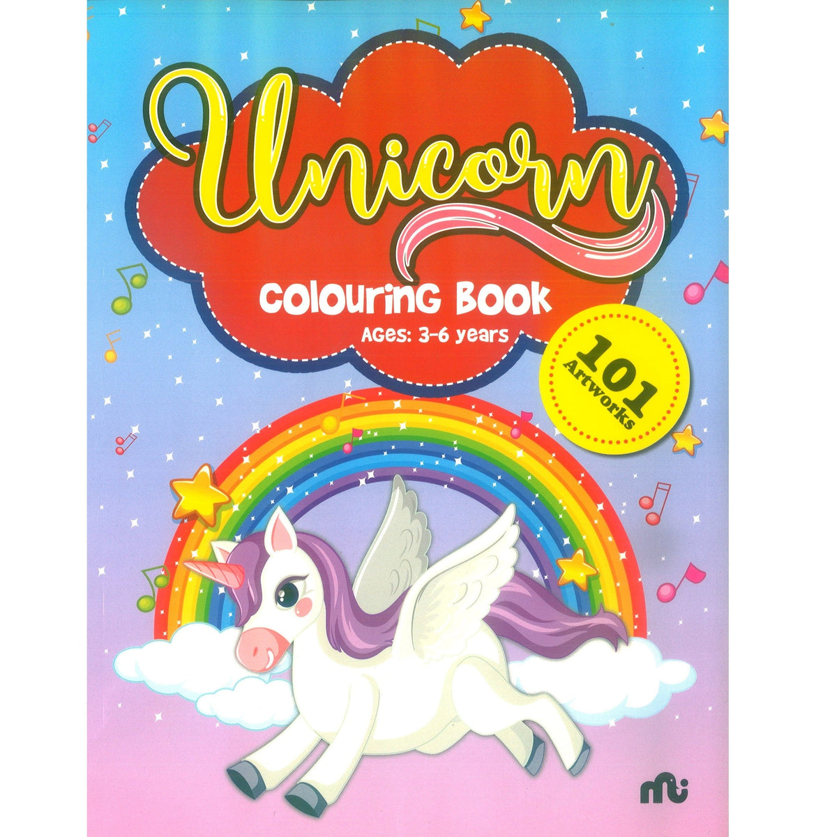 Unicorn Colouring Book: 101 Fun Activity Colouring Book For Children ...