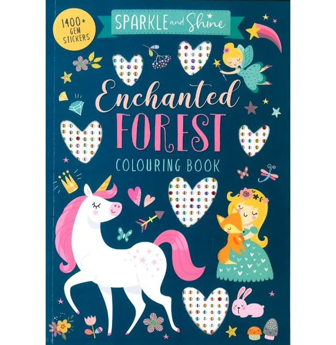 Sparkle And Shine Enchanted Forest Colouring Book – Crossword.in