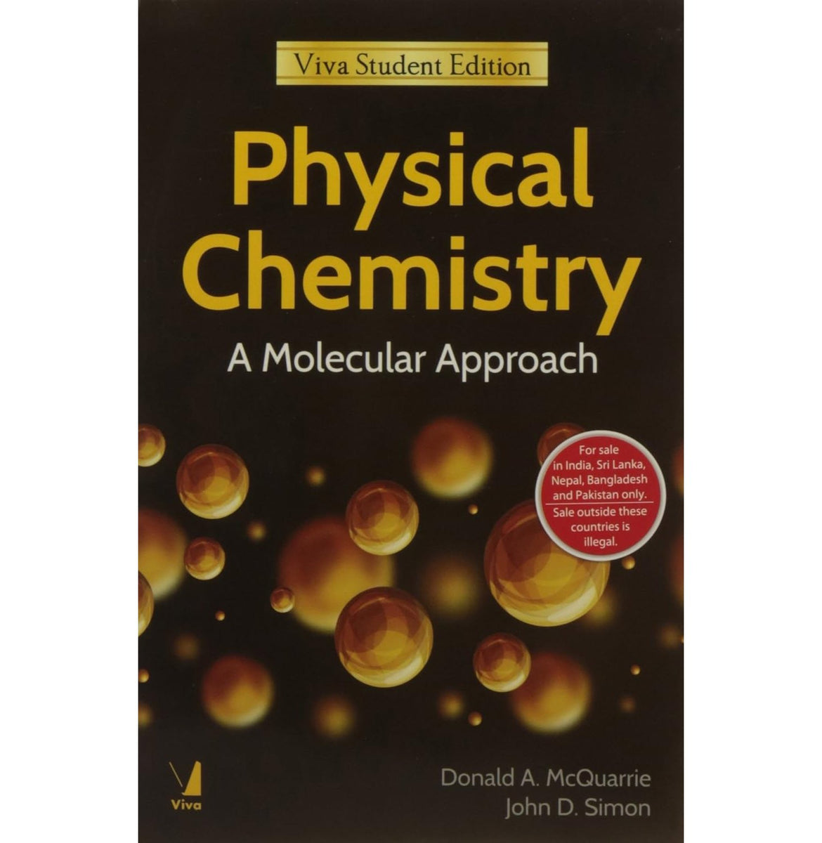 PHYSICAL CHEMISTRY: A MOLECULAR APPROACH, 1ST EDN | Crossword.in