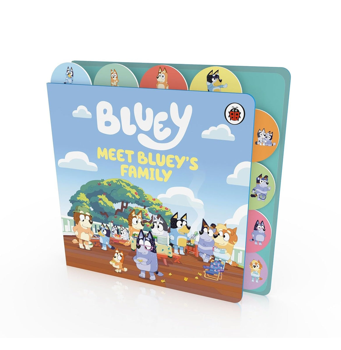 Bluey: Meet Bluey'S Family: Tabbed Board Book - Hardback | Crossword ...
