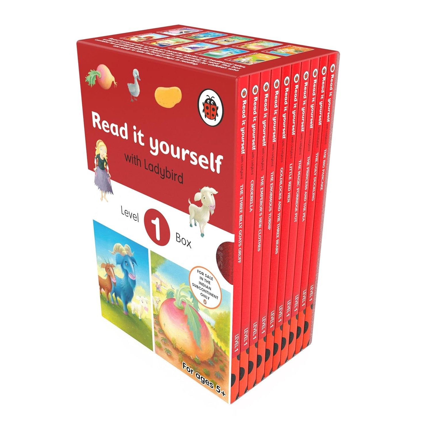 Ladybird (Mini Hb) Riy Box-Set Level 1 (10 Books Boxset) – Crossword.in