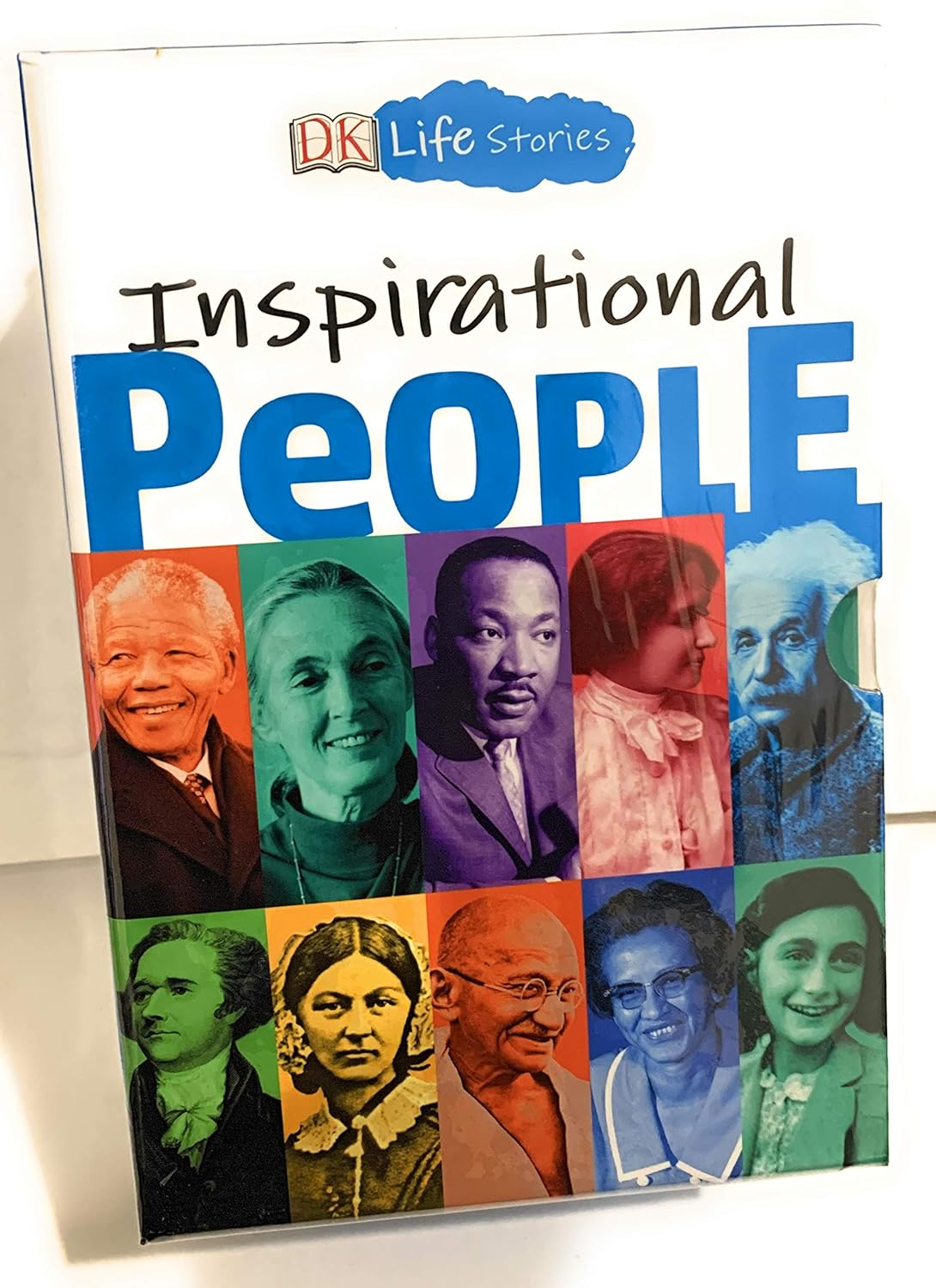 Life Stories Inspirational People 10 Books Collection With Bookmarks A