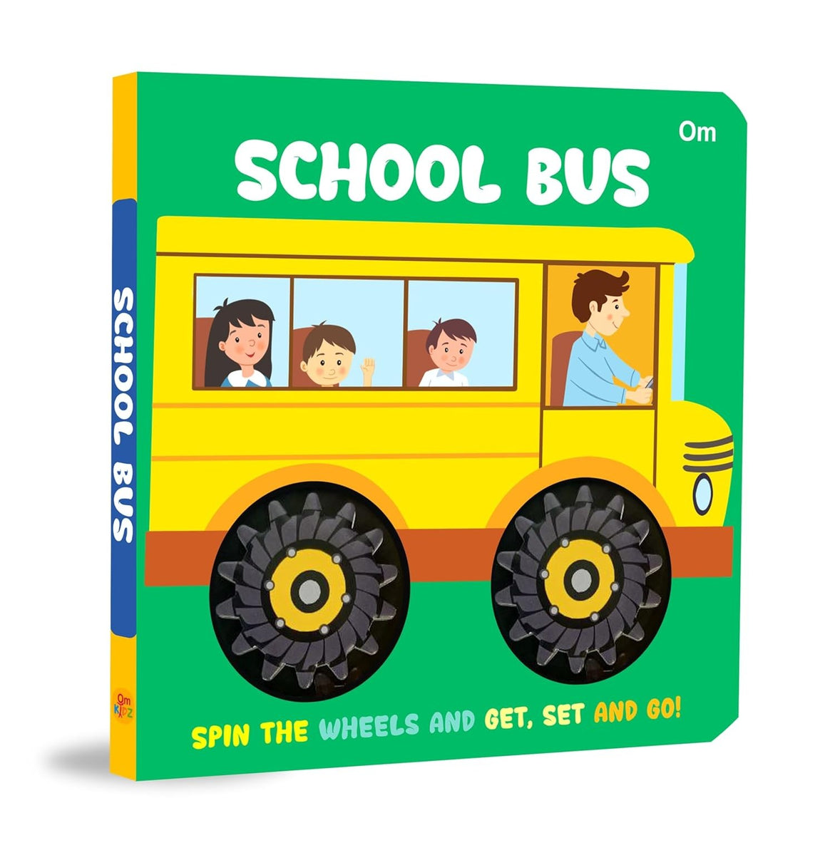 Board Book: School Bus Wheel Book - Wheel Books For Kids - Board Book ...