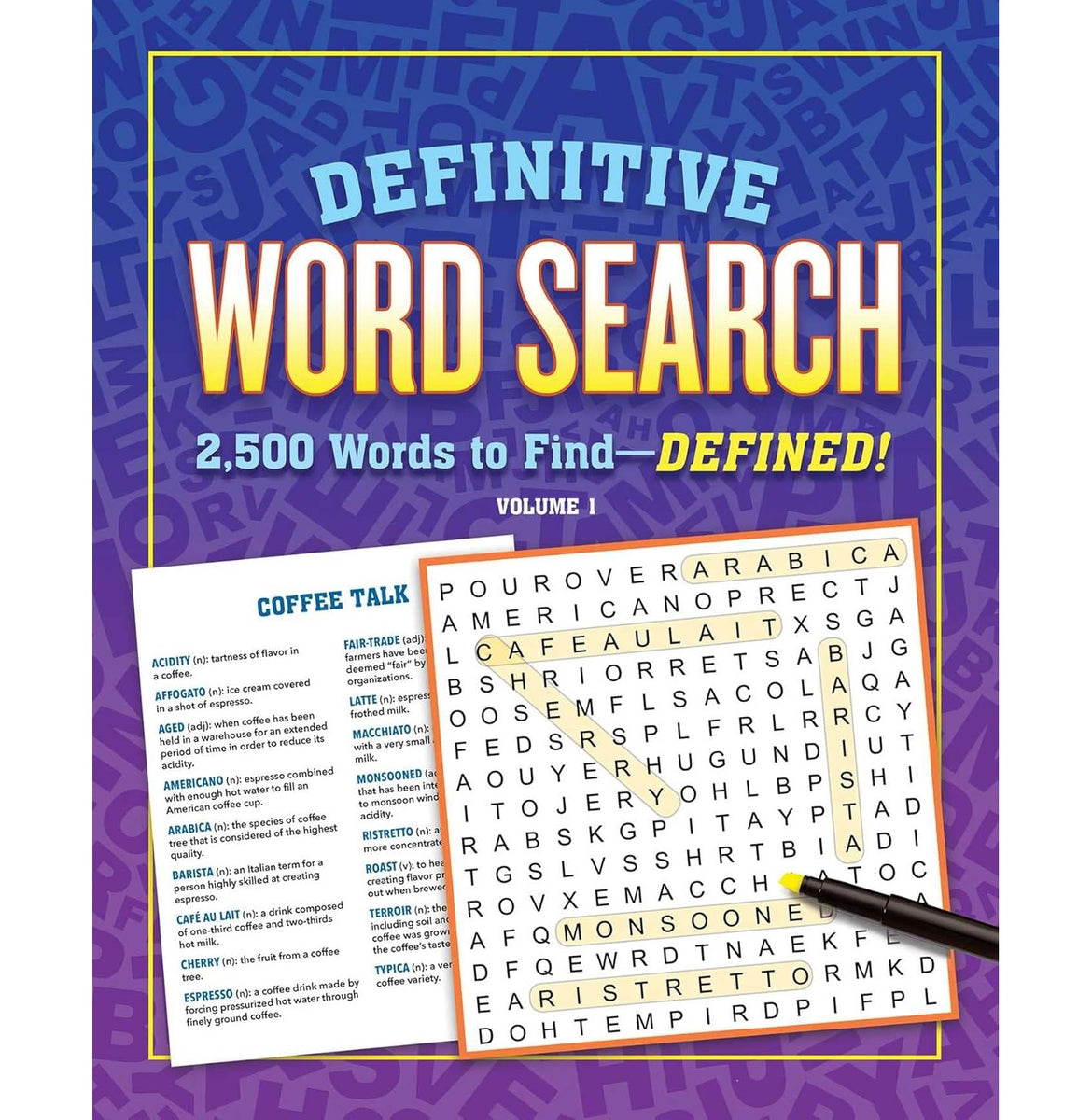 Definitive Word Search Vol # 1 - Paperback | Crossword Bookstores