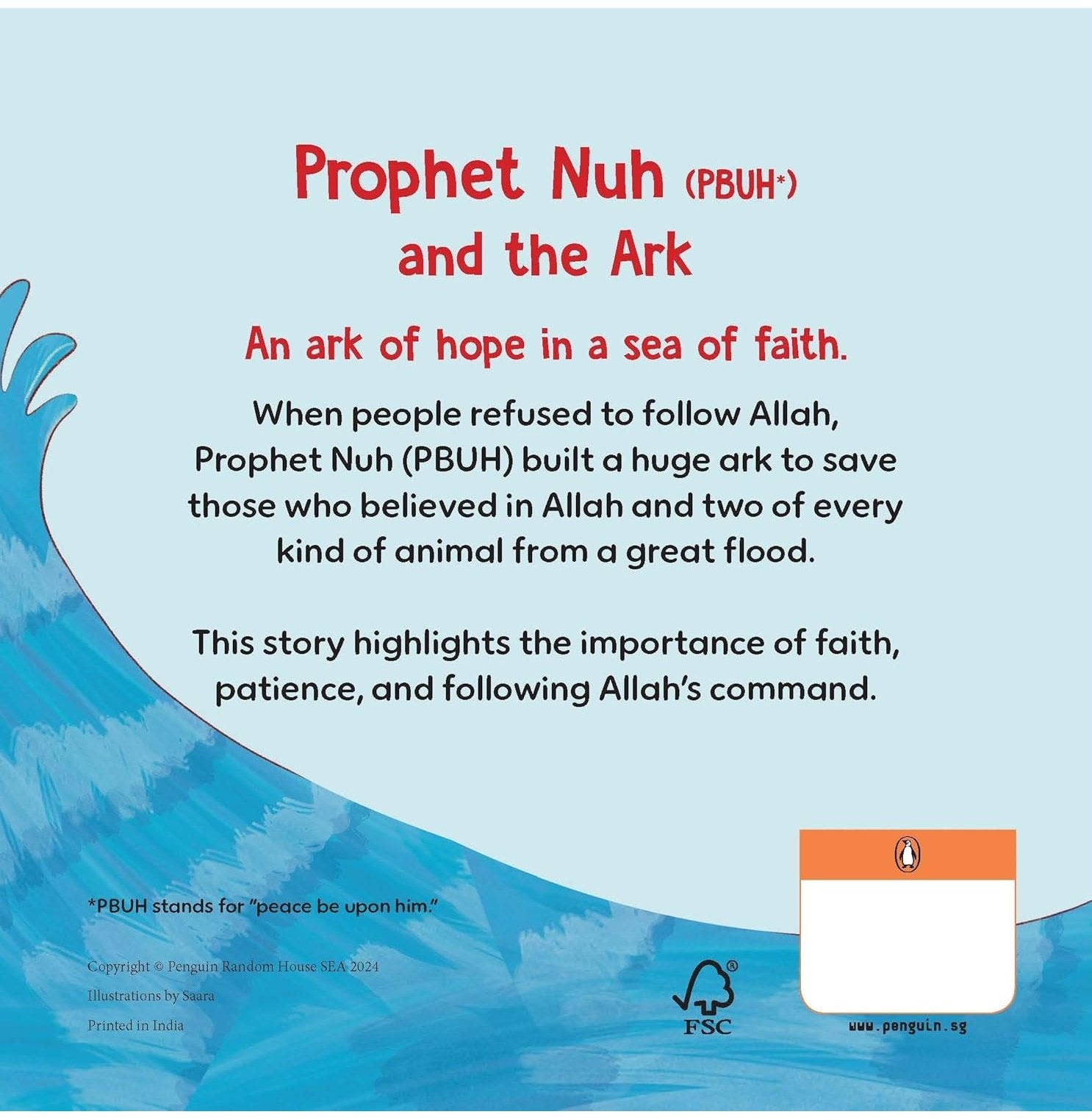 Buy First Quran Story: Prophet Nuh (Pbuh) And The Ark By Early Learning ...