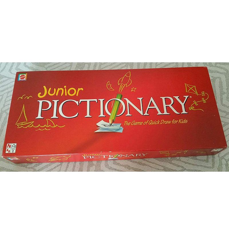 Pictionary Junior: The Ultimate Portable Drawing Game for Family Fun ...