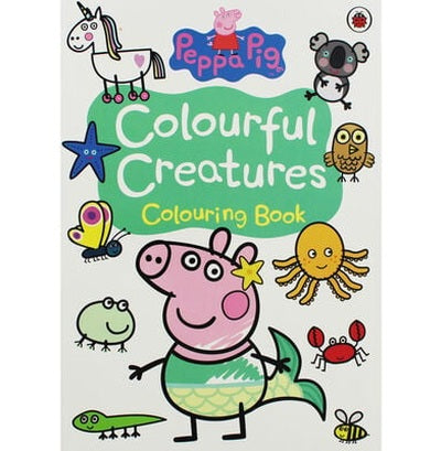 Peppa Pig Colourful Creatures Colouring Book | Crossword.in