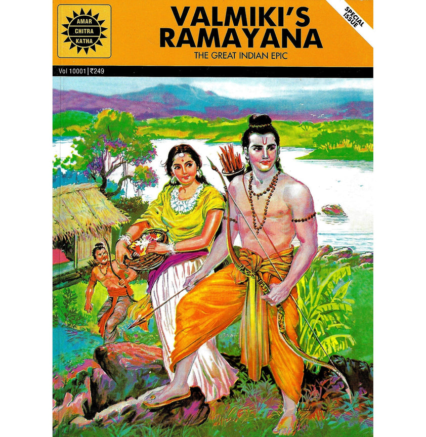 Valmiki’s Ramayana : Epic Hindu Story : Illustrated Indian Mythology ...