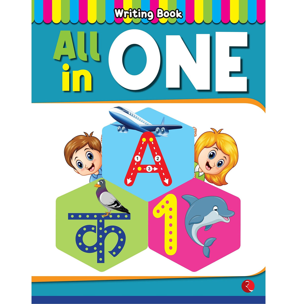 All in one Book : Practice writing book in English and Hindi for Kids ...
