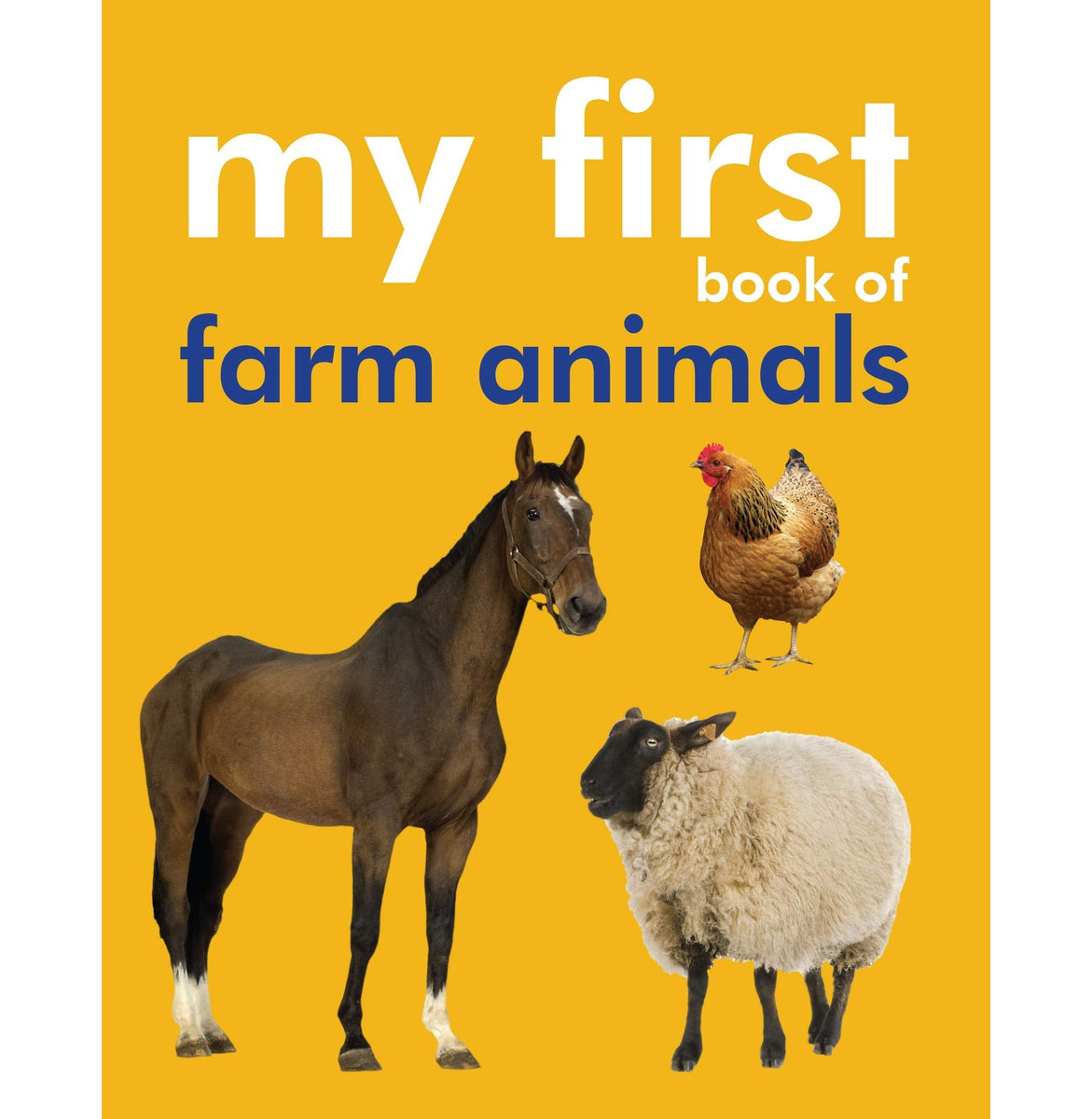 Board book: My First Book of Farm Animals (Padded Board Book) (My First ...