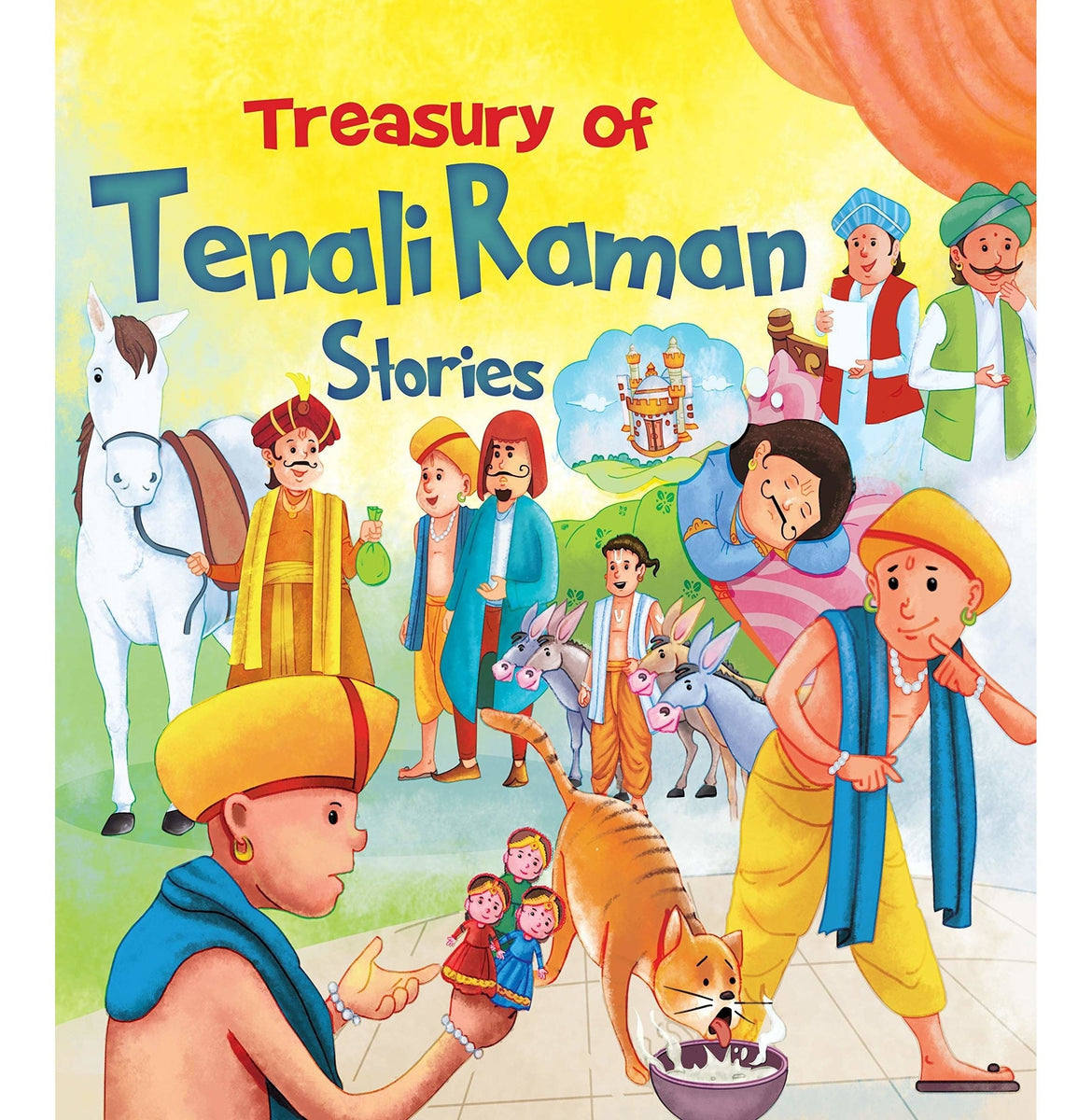 Tenali Raman Stories: Treasury of Tenali Raman Stories [Hardcover] Om ...