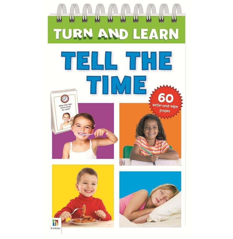 Turn And Learn Tell The Time | Crossword Bookstores